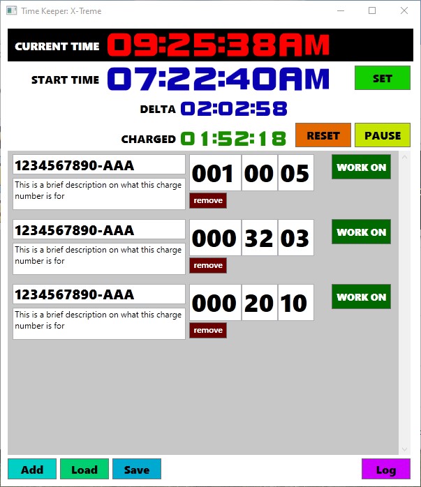 WunderVision - WPF Time Keeper