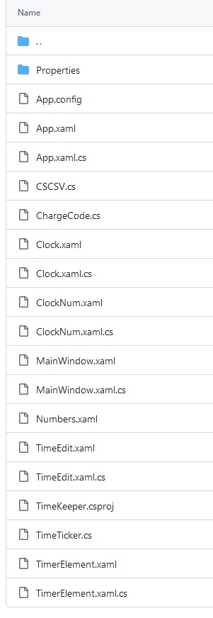 WunderVision - WPF Time Keeper