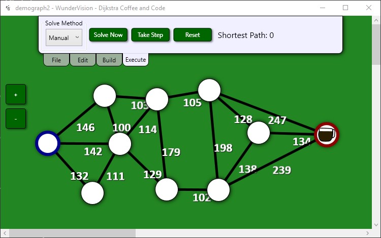 WunderVision - WPF Dijkstra's Algorithm Part 1