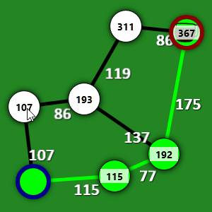 WunderVision - WPF Dijkstra's Algorithm Part 2